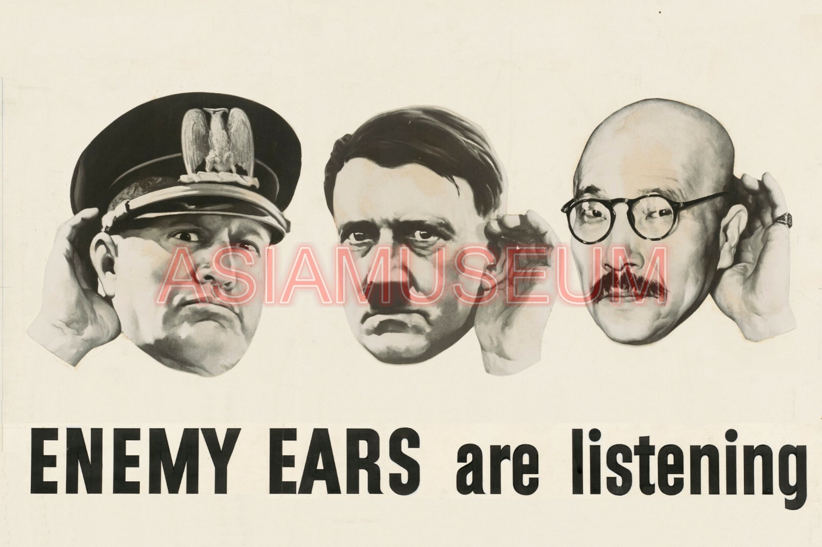 1941 WWii USA AMERICA COMIC CARICATURE FUNNY JAPAN TOJO WAR PROPAGANDA ...