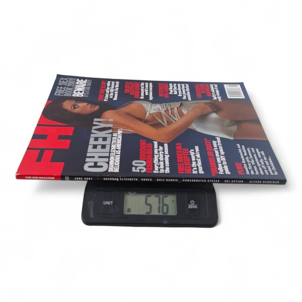 FHM Magazine Australia June 2001 ISSUE 38 - Shannon Elizabeth Alyson ...