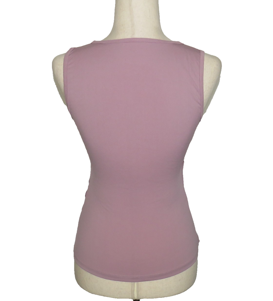 Halara Stretchy V Neck Wrap Look Faux Side Button Tank Top Size XS ...