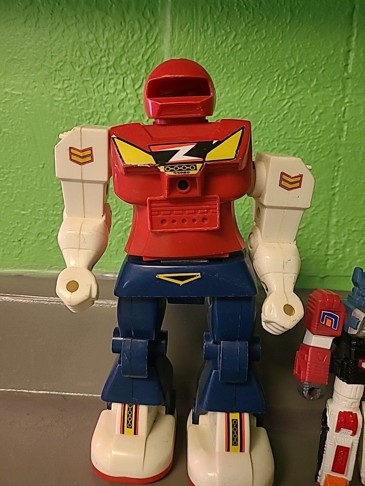 Misc. 80s 90s Vintage Toy Lot: Robot Galaxy Super Mechanic Fighter ...