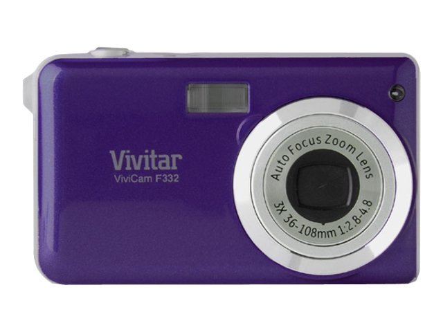 Vivitar ViviCam F332 14.1MP Digital Camera - Blue for sale online | eBay