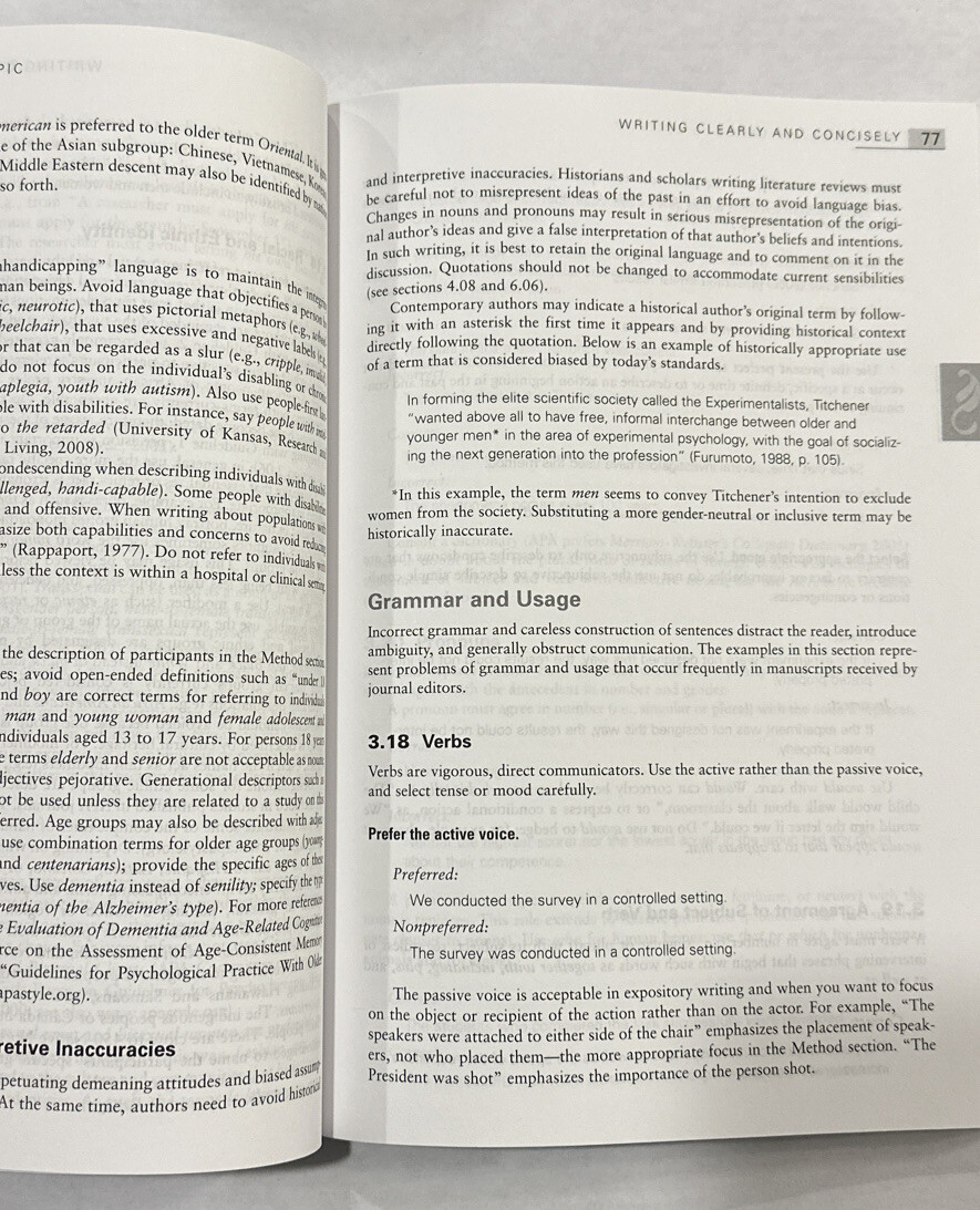 Publication Manual of the American Psychological Association, 6th ...