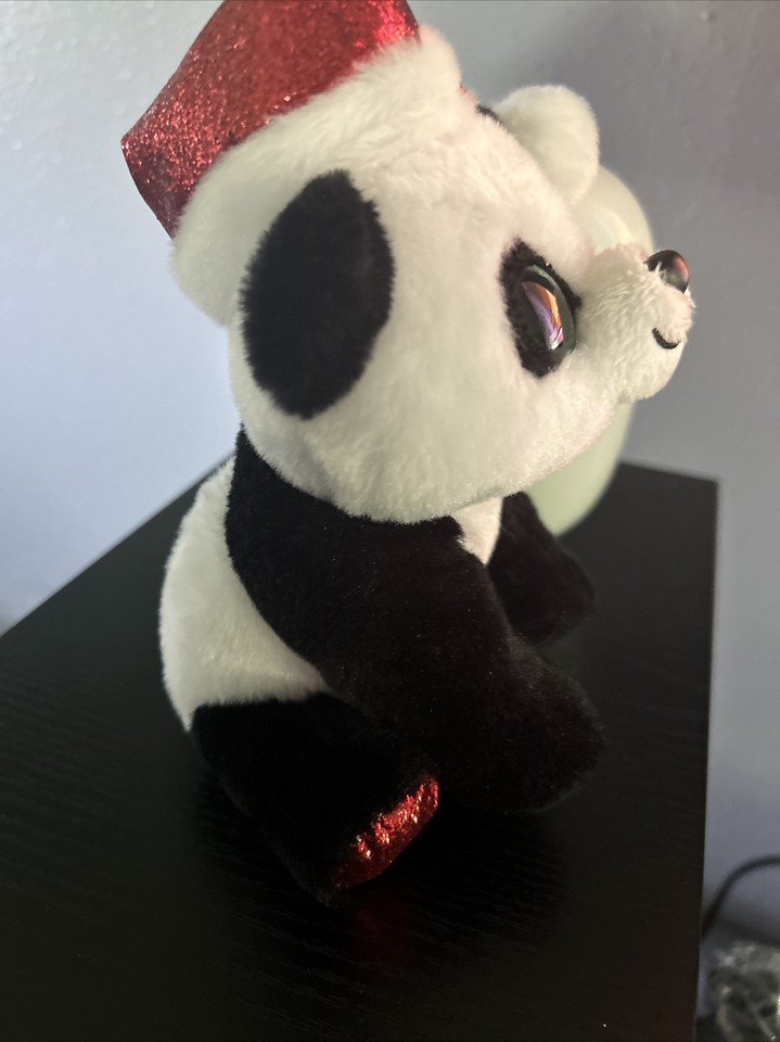 Ty Beanie Boo 6" Pandy Claus Claire's Exclusive | eBay