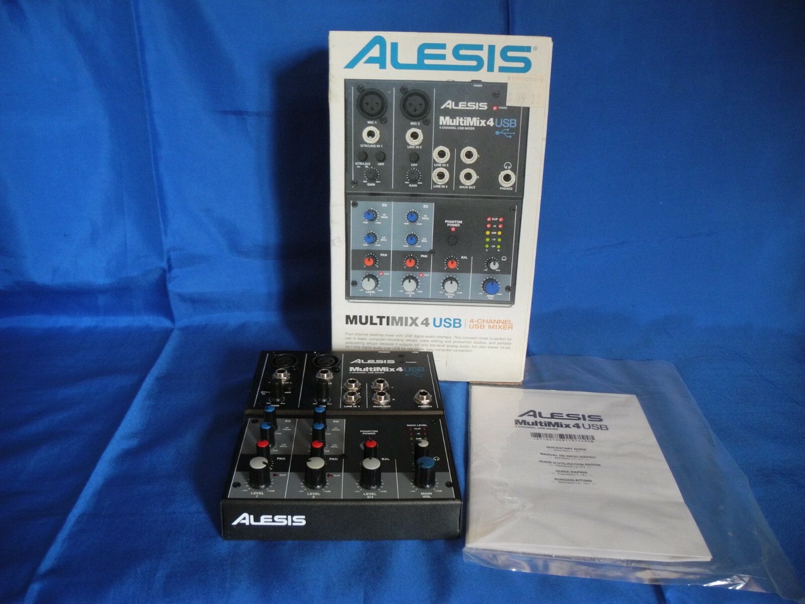 Mezcladora alesis multimix 4 usb - programmopla