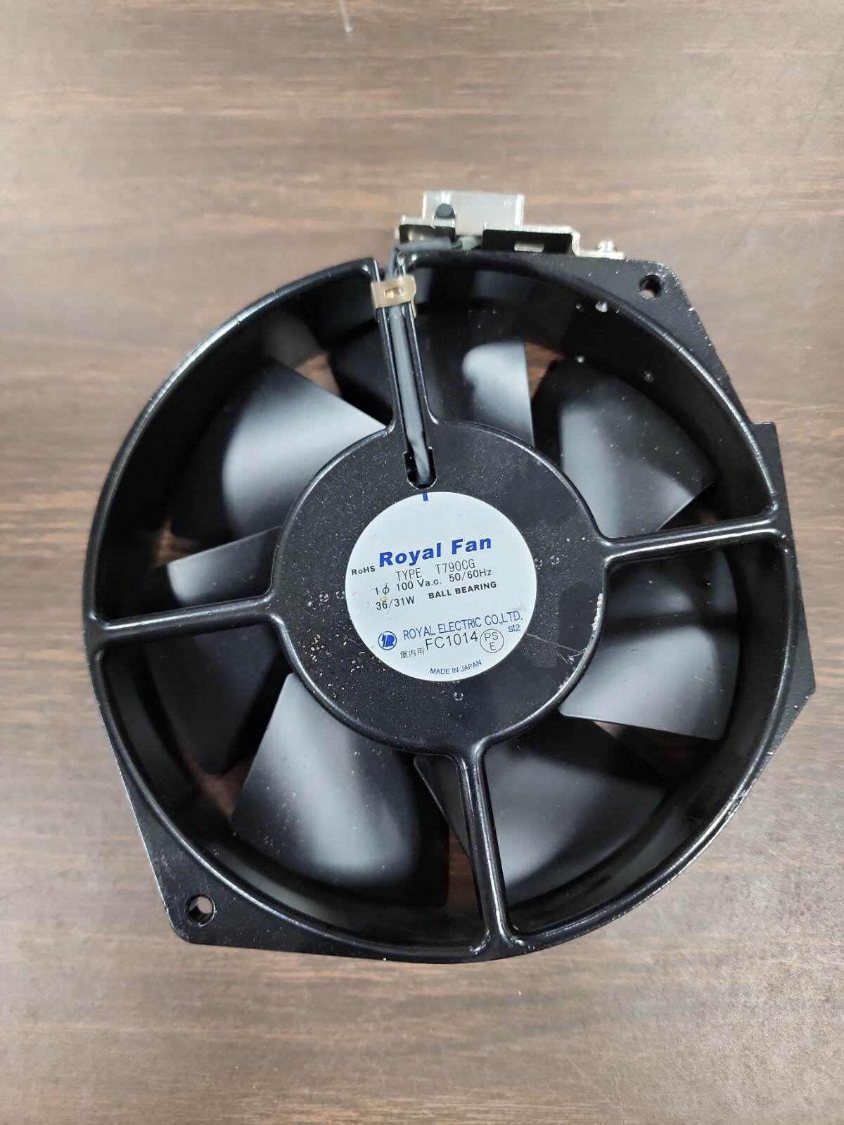1 pcs Royal fan TYPE T790CG 100V 36/31W all metal high temperature ...