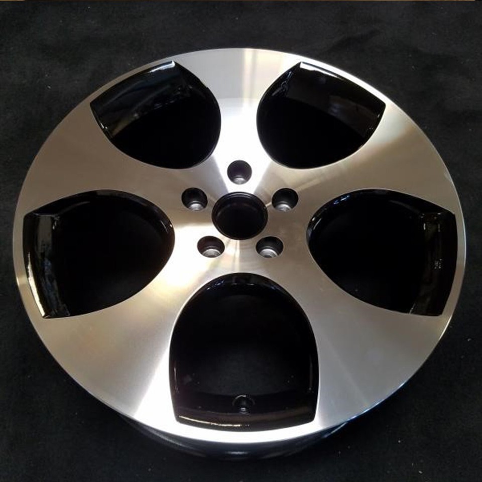 2005-2014 VW Jetta Golf GTI GLI 18" 18x7.5 OEM Design Wheel | Black ...