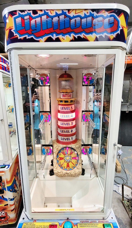 LAI Lighthouse Prize Redemption Arcade Machine - Light the lighthouse ...