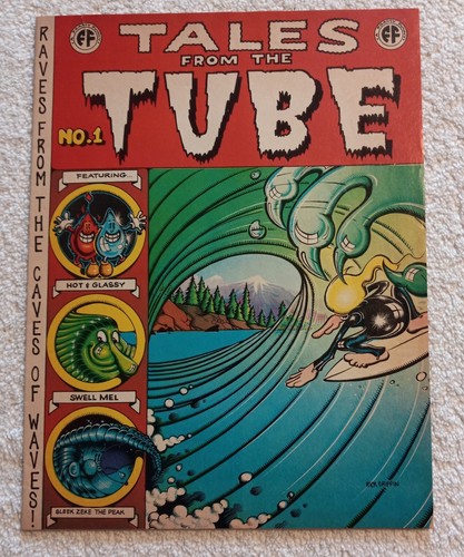 Tales From The Tube #1 1972 1st Ed. Underground Comix Crumb, Rick Griffin Surfer | eBay