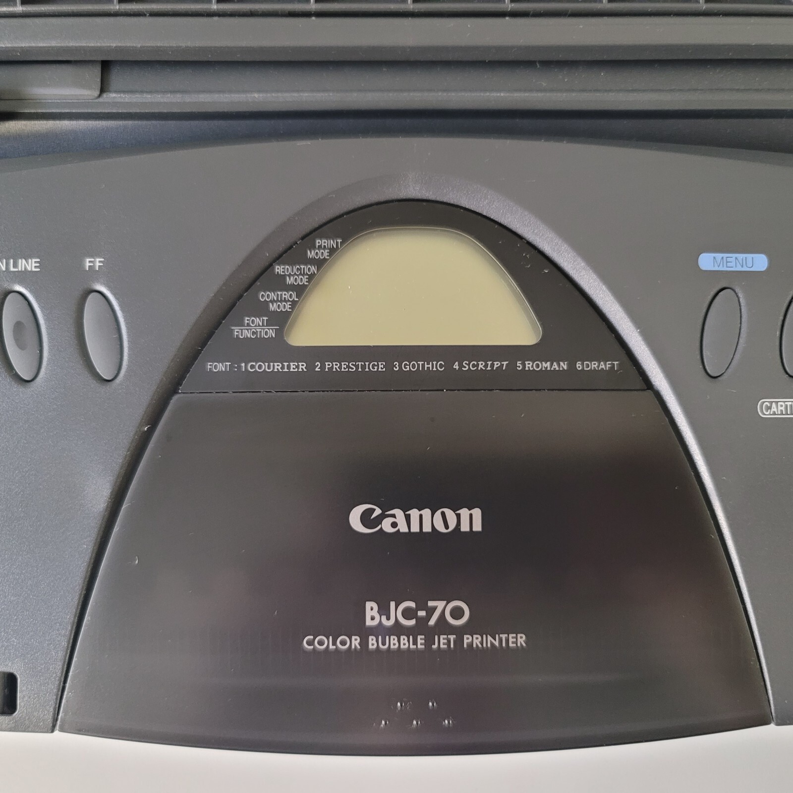 Canon BJC-70 (K10150) Color Bubble Jet Printer With Power Supply -needs ...