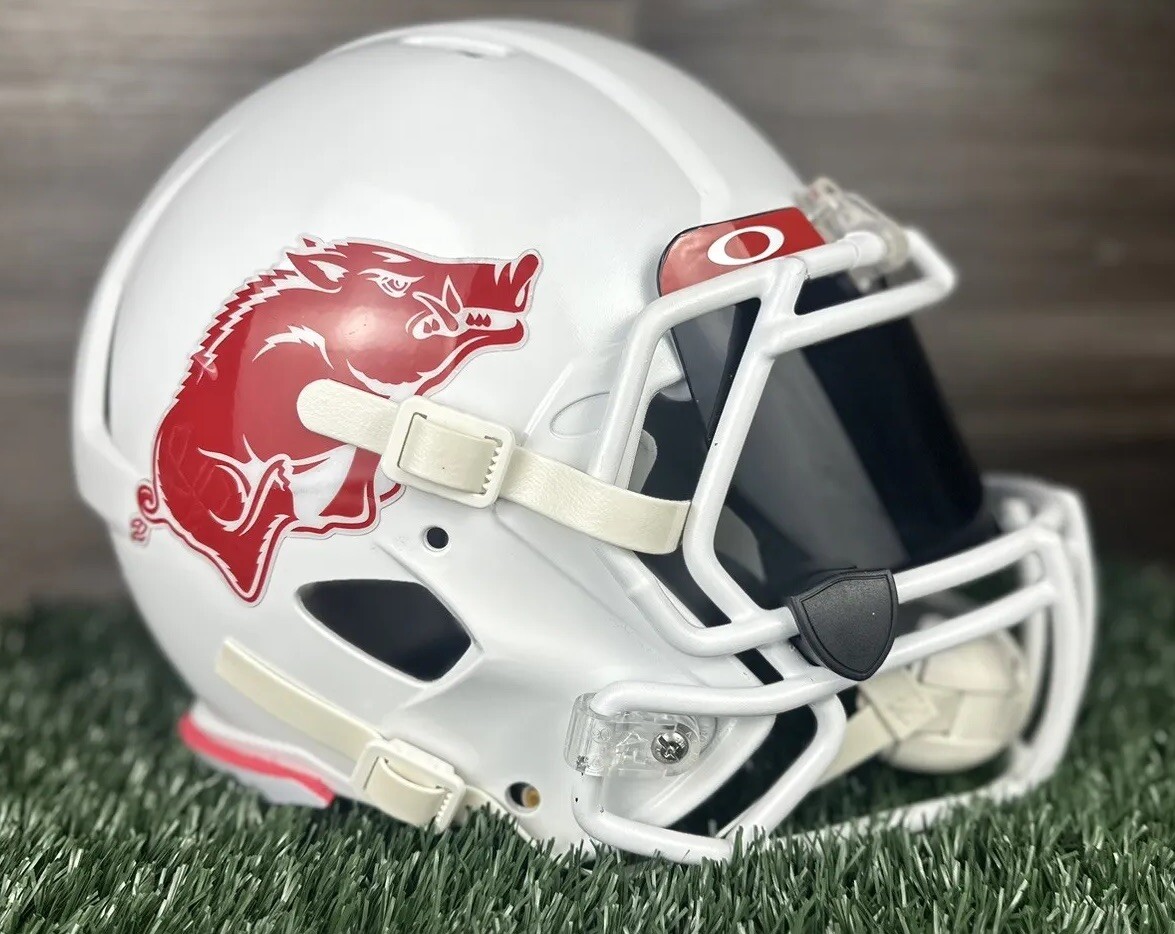 Razorback Football Helmet Arkansas Razorbacks Helmet History