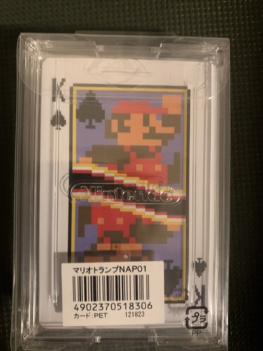 Super Mario Playing Cards Pixel Art - Nintendo - Japanese Import | eBay