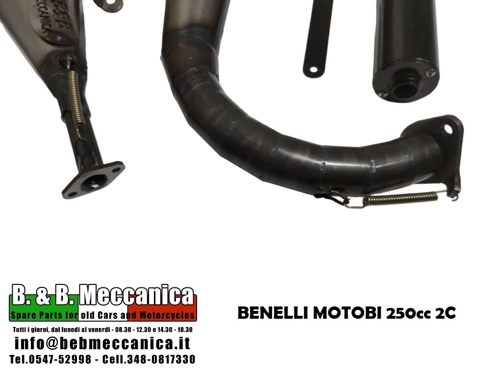 ESPANSIONI MARMITTE SCARICO RACING MOTO GUZZI BENELLI MOTOBI 250 2C 2 ...