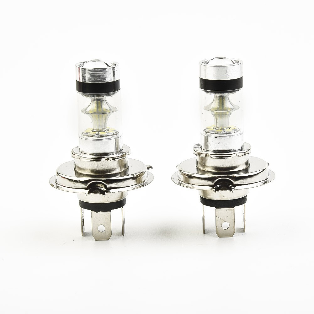 2pcs Car LED Headlight Fog Tail Light Bulbs Lamps 8000K 12V 24V Set ...