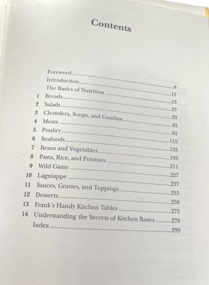 Frank Davis Signed First Ed. 1994 Cookbook Cooks, Cajun, Creole ...