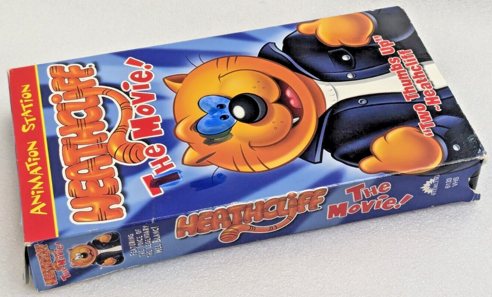 Heathcliff The Movie Two Thumbs Up Mel Blanc (VHS, 1997, Sterling) | eBay