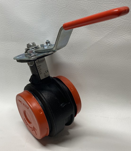 Victaulic V040761SE2 4" Butterfly Valve 10 Position Handle for sale ...