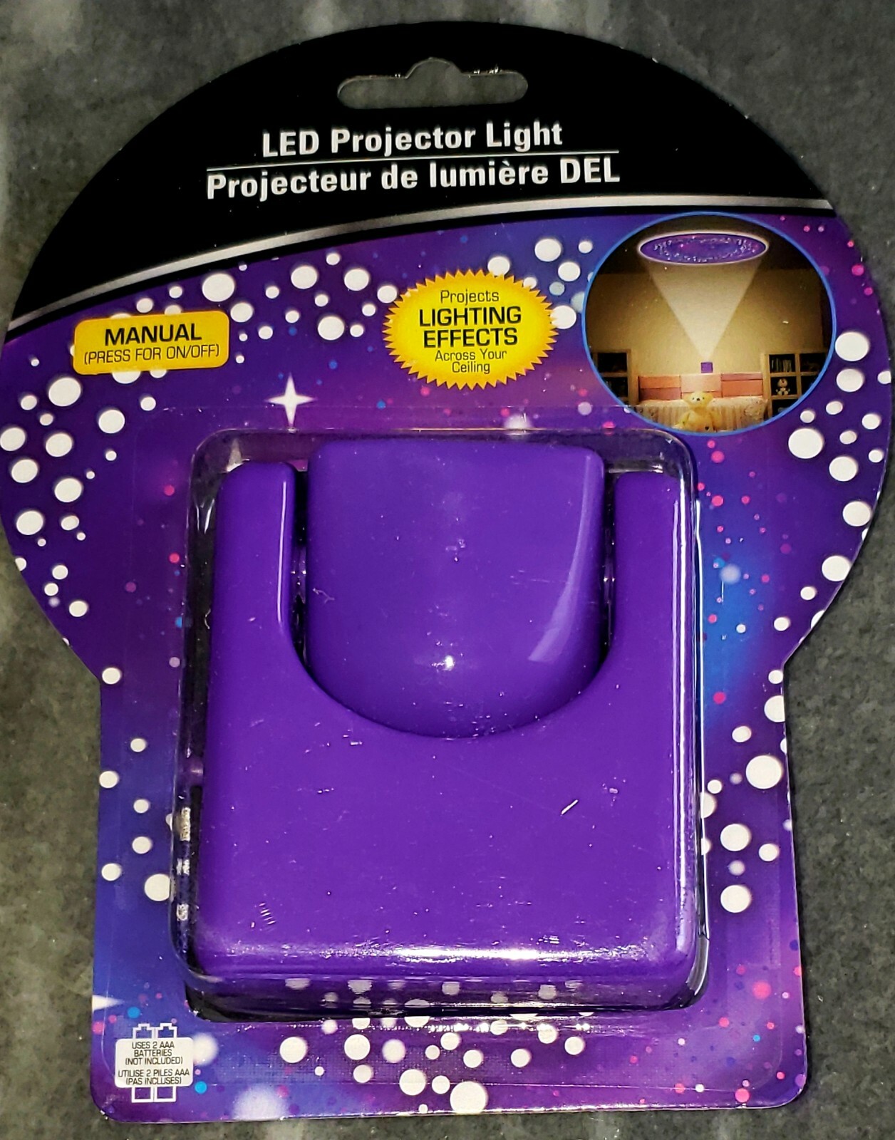 LED Starlight Star Projector Light Project Ceiling Nursery Bedroom ...