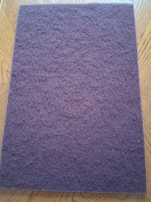 Non-Woven Maroon abrasive Pad Or Scuff Pad. Cleaning Stripping Surface ...