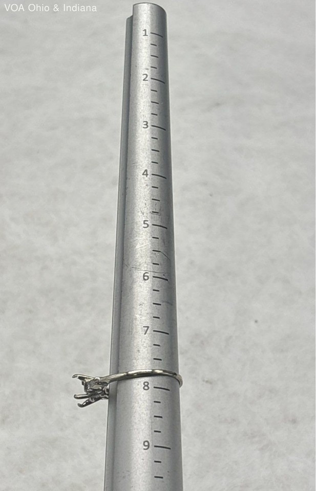 14K White Gold Scrap Ring - 2.1 Grams | eBay