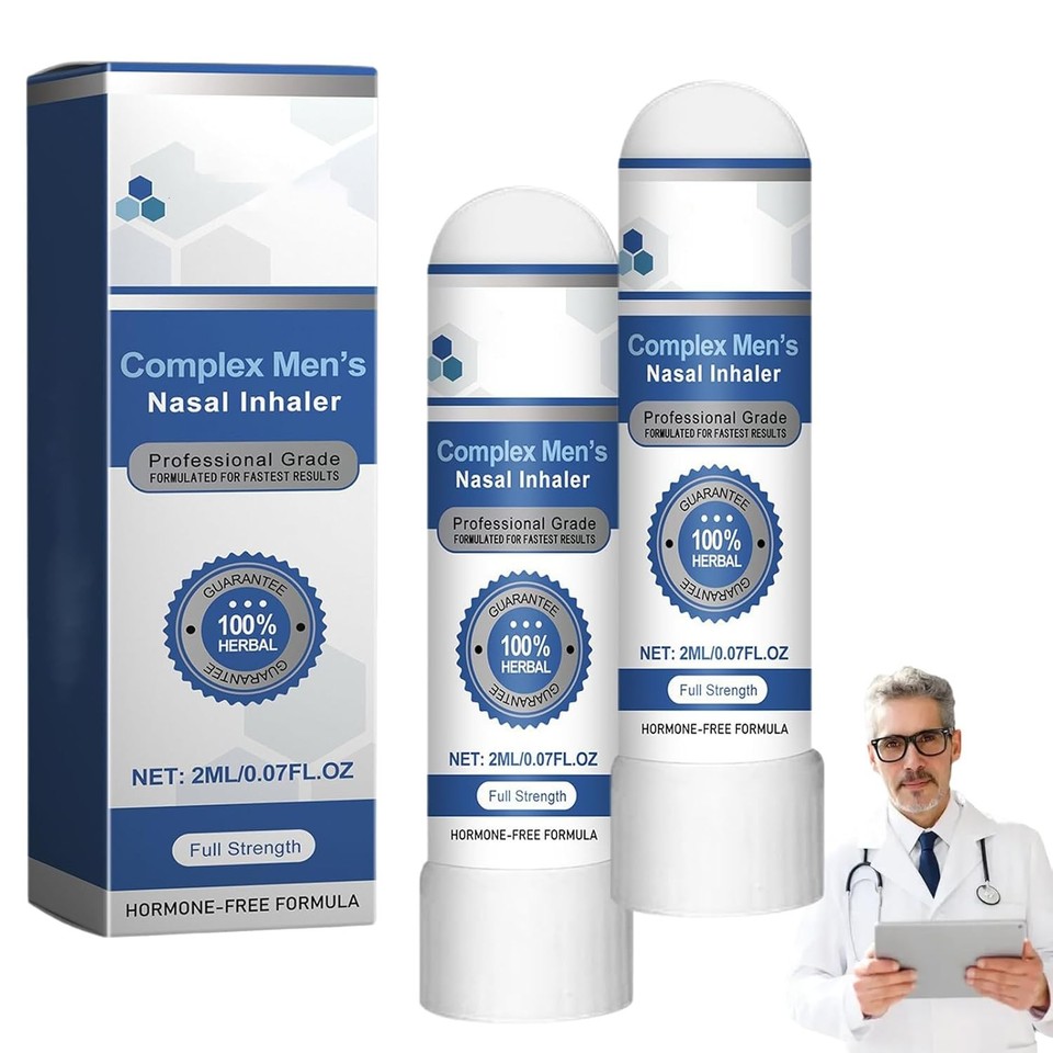 Uncle Stiffy Nasal Inhaler for Prostate Wellness,Nasal Inhaler Stick ...