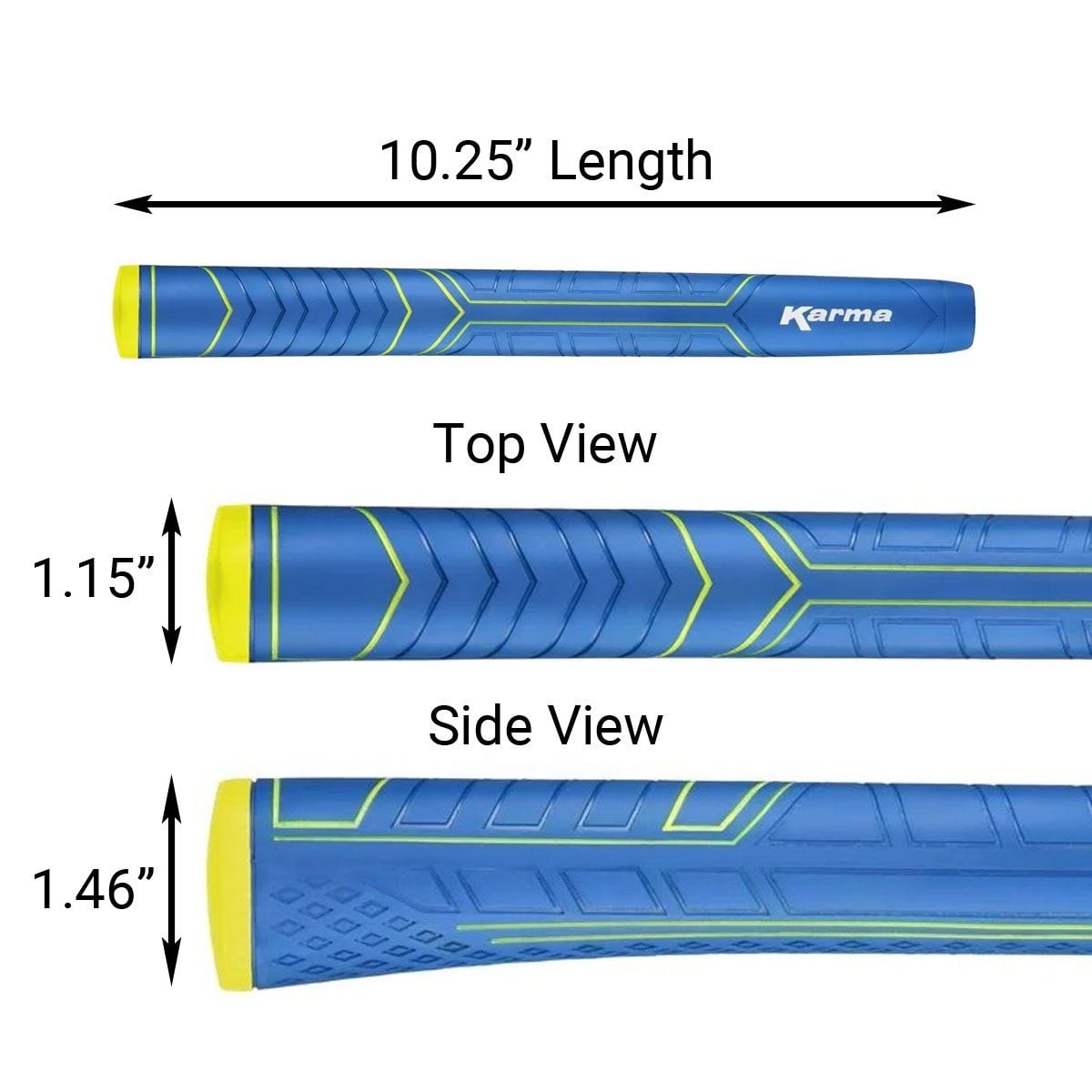 Karma Big Softy Oversized Putter Grip Jumbo 155g Counter Balanced ...