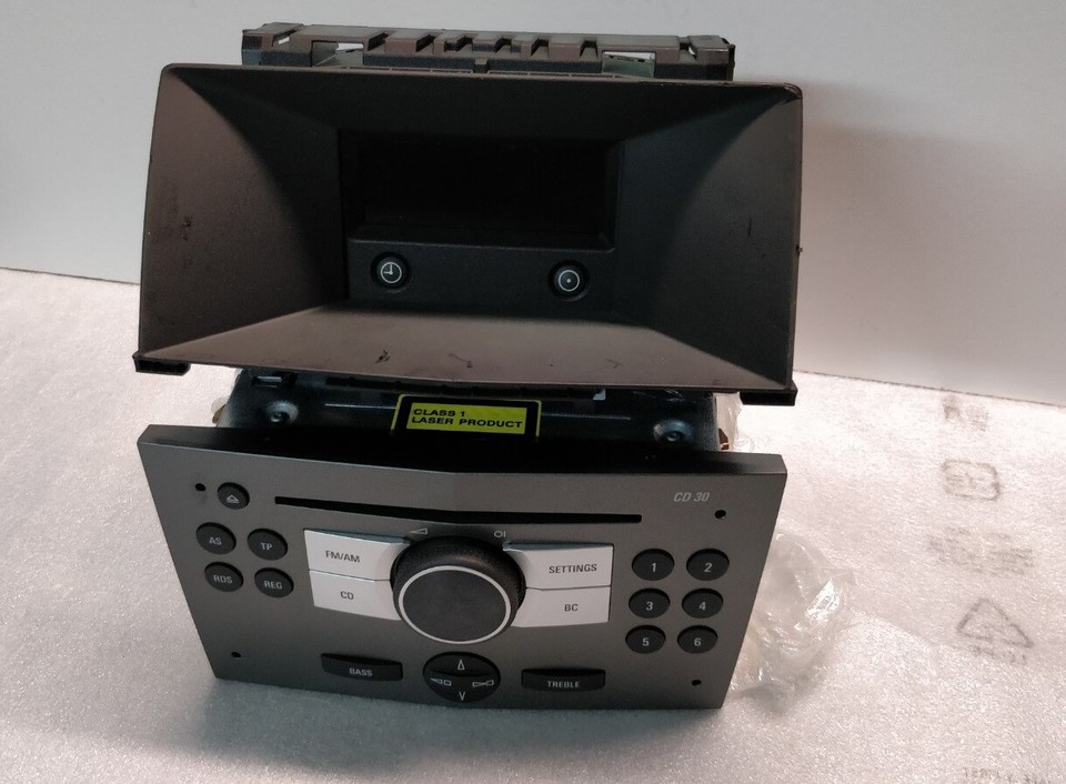 Opel Astra Mk5 H Radio Cd-Player + Display 13190856 453116246 2004-2009 ...
