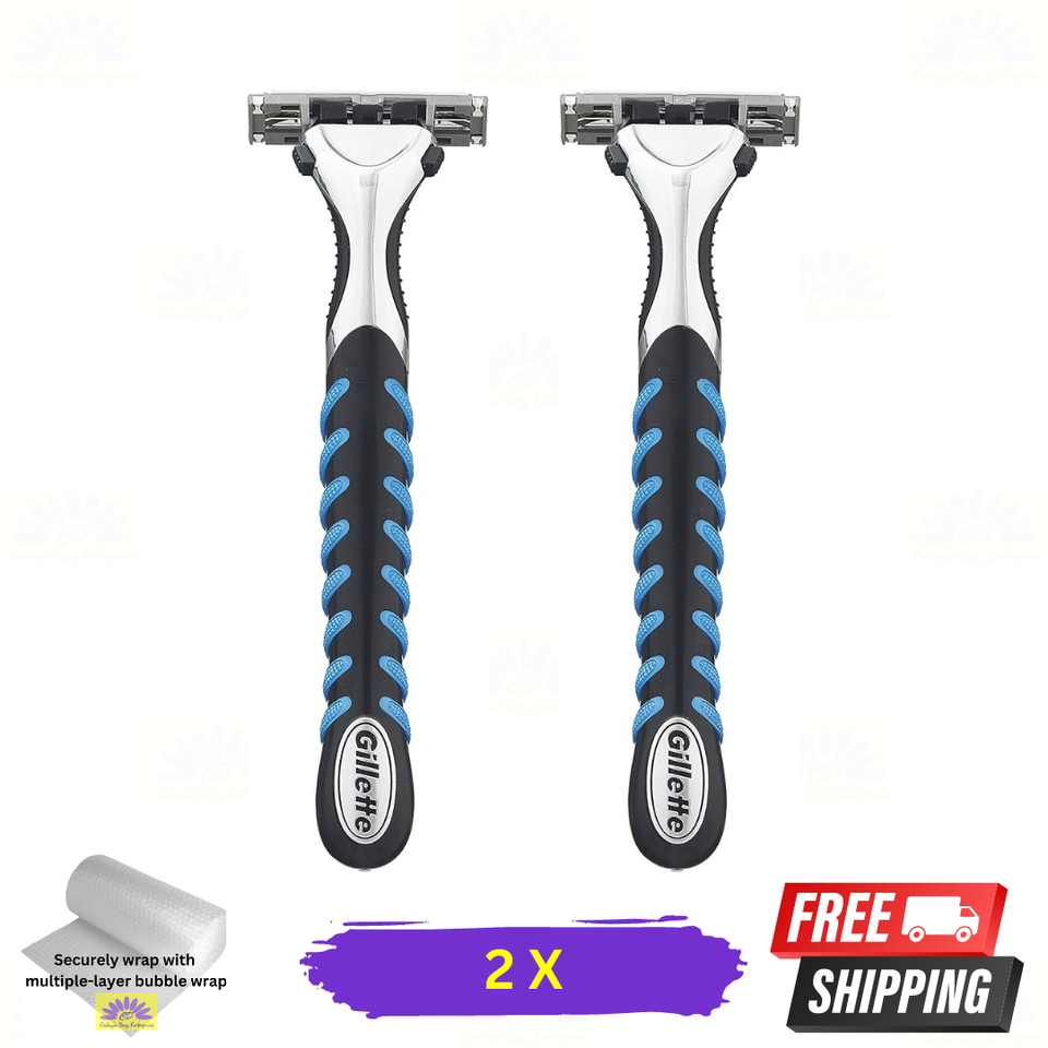 2 X Gillette Sensor Excel Razor Twin Blades Manual | eBay