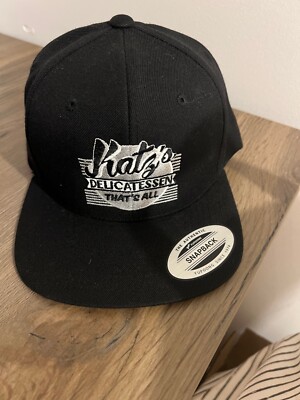 Katz’s Delicatessen Deli Hat Yupoong Classics Snapback Adjustable Cap ...
