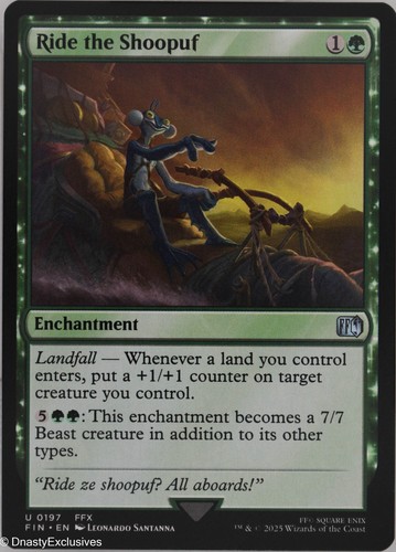 MTG: FINAL FANTASY – Ride the Shoopuf – Regular | eBay