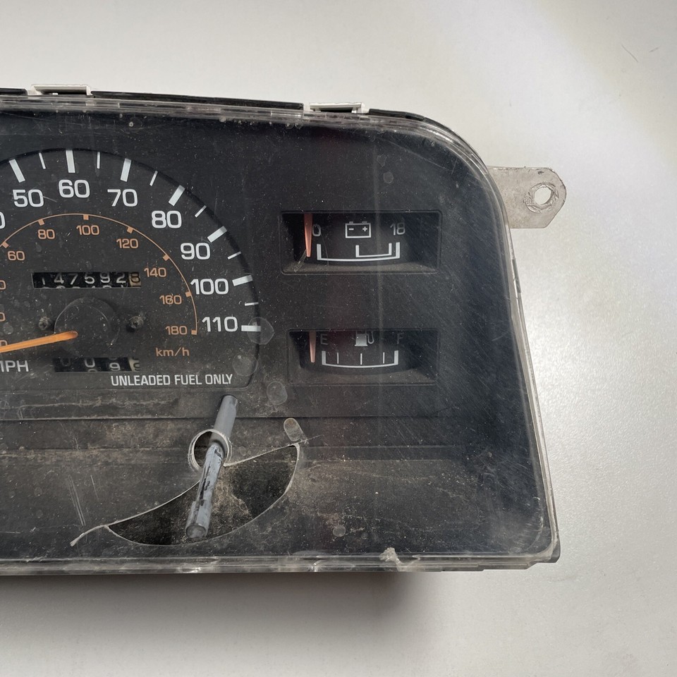 Toyota V6 4Runner Pickup Truck Speedometer Gauge CLUSTER 1989-90 89627 ...