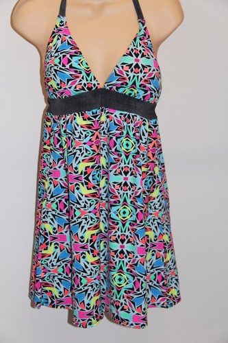 New Coco Rave Swimsuit Bikini Cover up Dress Halter Sz L | eBay