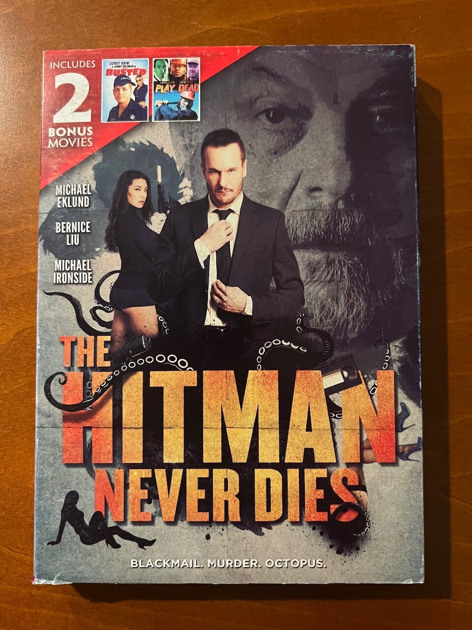 The Hitman Never Dies DVD - Bonus Movies Busted & Play Dead | eBay