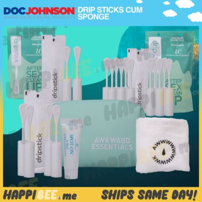 Awkward Essentials Dripstick🍯After Sex Cum Sponge Semen Absorbing Pad ...