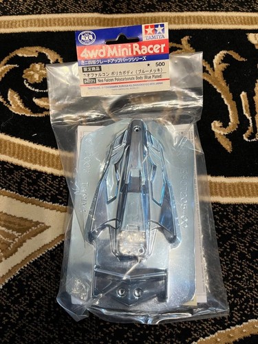 Mini 4WD Neo Falcon polycarbonate body blue plating rare | eBay