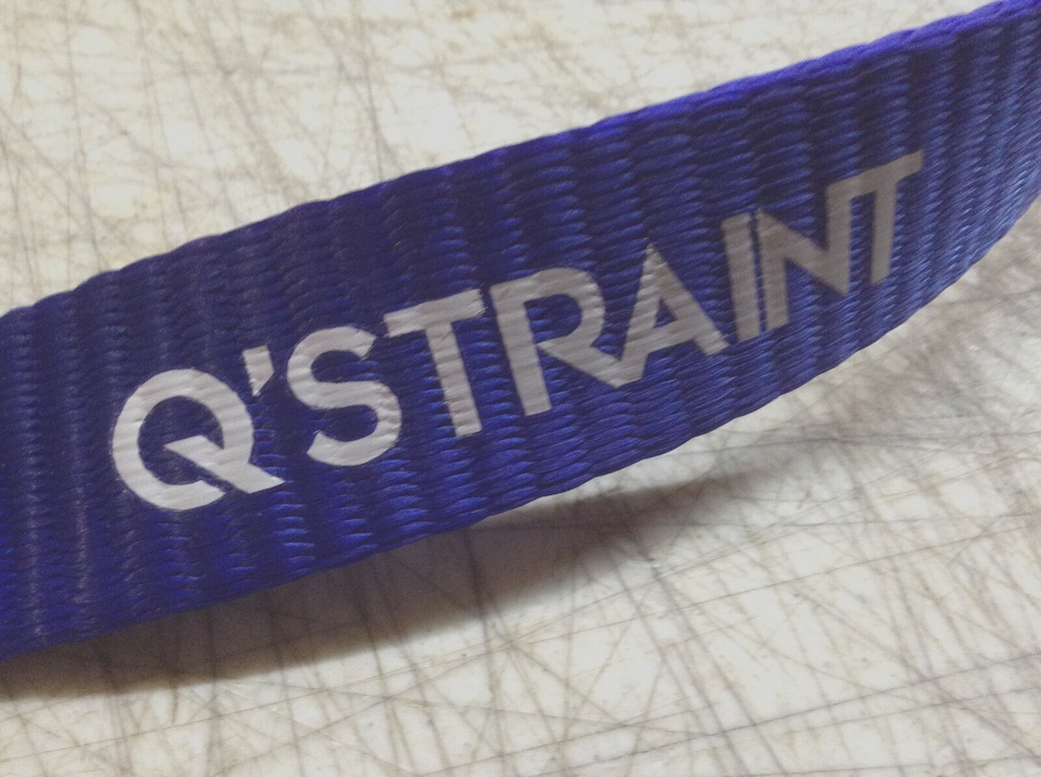QSTRAINT Q5-7580 MANUAL 14" WEBBING BELT LOOP TIEDOWN STRAP BUS ...