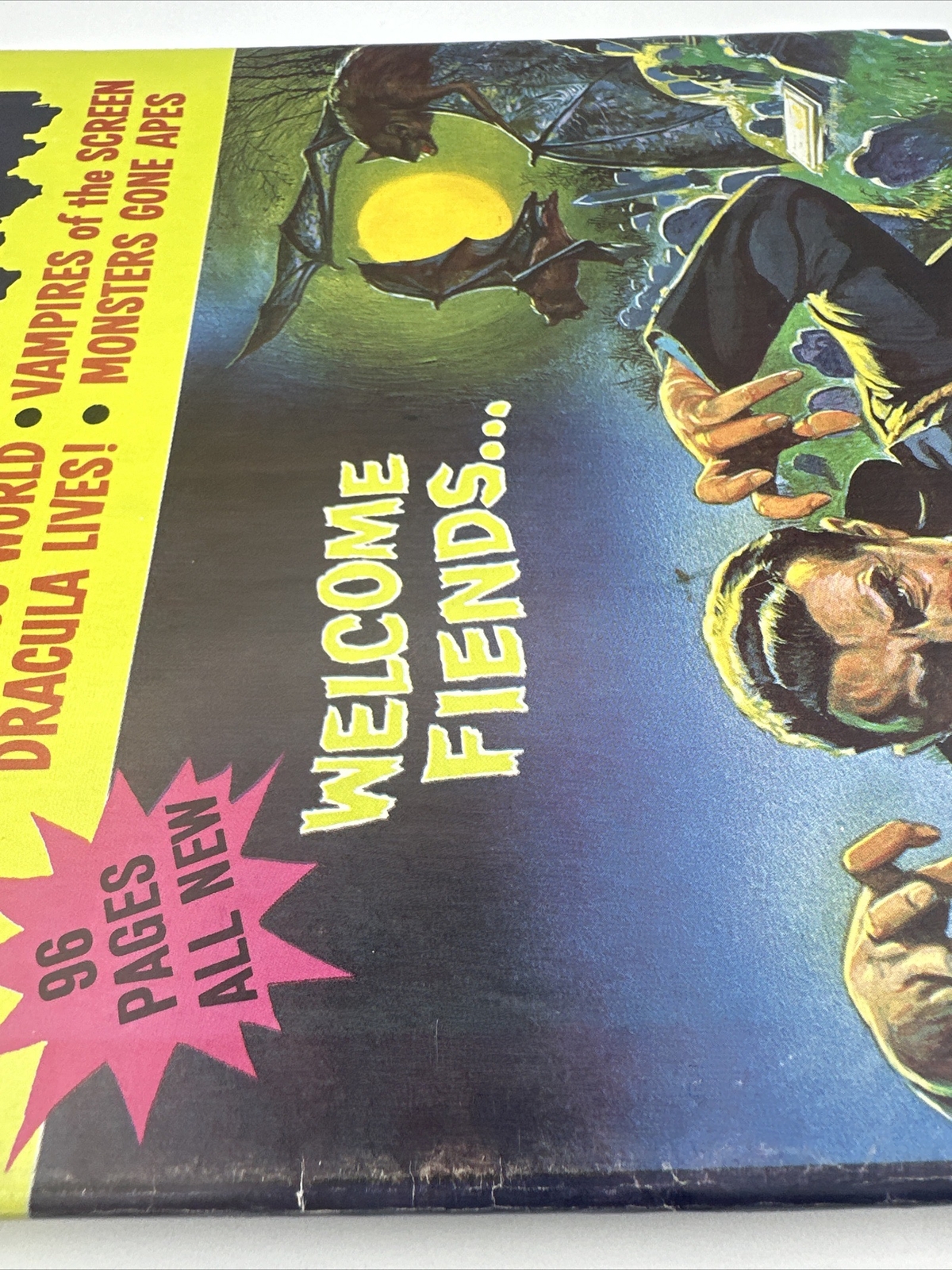 Monster World Magazine #1 March 1975 Night Stalker & Dracula Horror ...