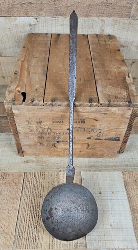 Antique Hand Forged Ladle Primitive Ladle | eBay