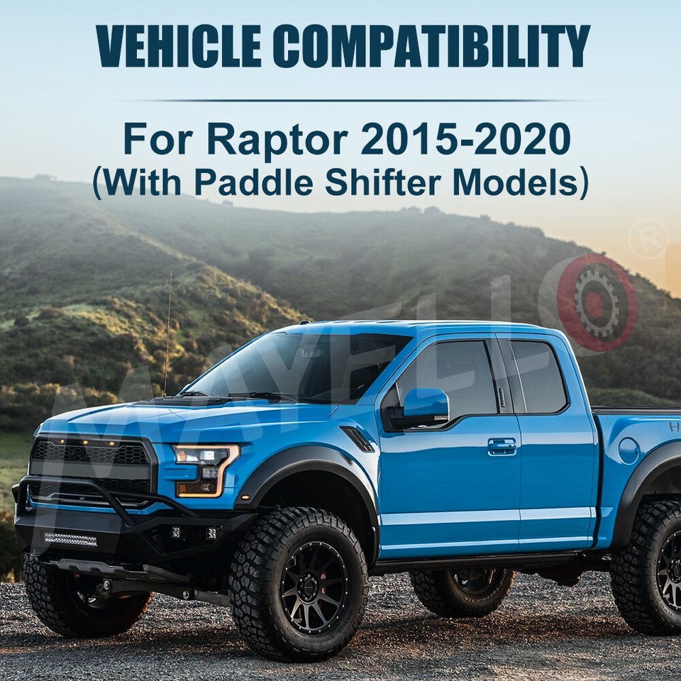 Real Carbon Fiber Steering Wheel D-shaped for Ford Raptor F150 2015-20 ...