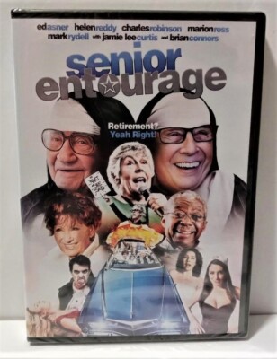 Senior Entourage - New DVD - 2021 - Ed Asner, Helen Reddy, Jamie Lee ...