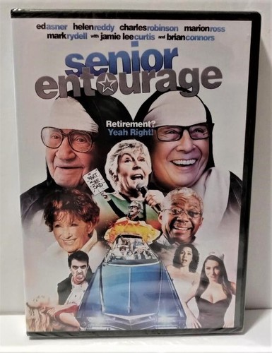 Senior Entourage - New DVD - 2021 - Ed Asner, Helen Reddy, Jamie Lee ...