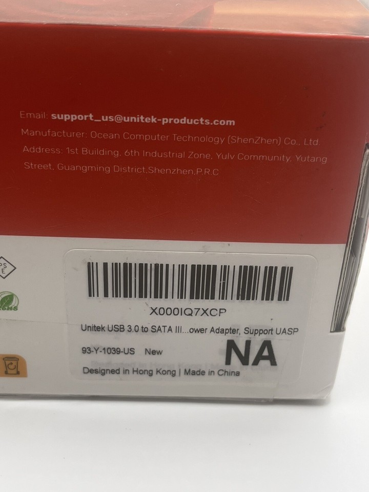 Unitek USB 3.0 to SATA III Hard Drive Adapter External Kit Cable for 2.5 3.5 In | eBay