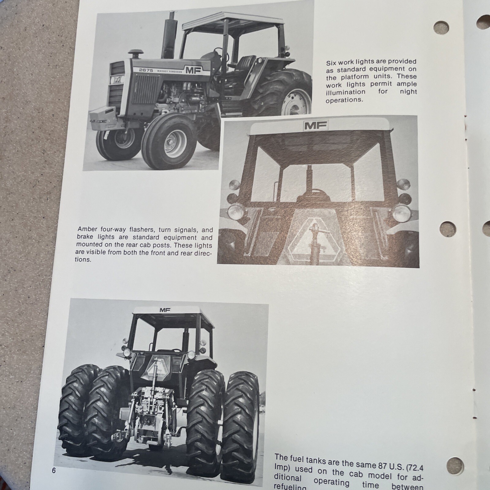 Massey Ferguson - MF 2000 Series Platform Tractor - Product Information ...