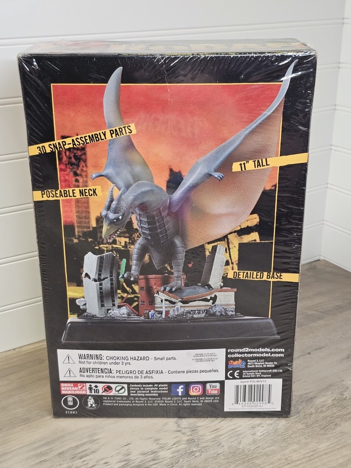 Godzilla Rodan 1/800 Scale Aurora Model Kit by Polar Lights | eBay