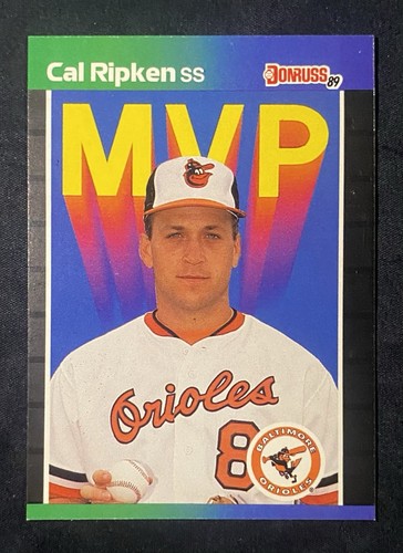 1989 Donruss Cal Ripken Jr. MVP Baseball Card #BC-15 - Baltimore ...