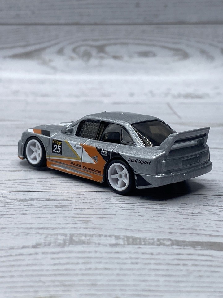 Custom Wheel Swapped Hot Wheels: Audi 90 Quattro Peak Pursuit Box Ships ...