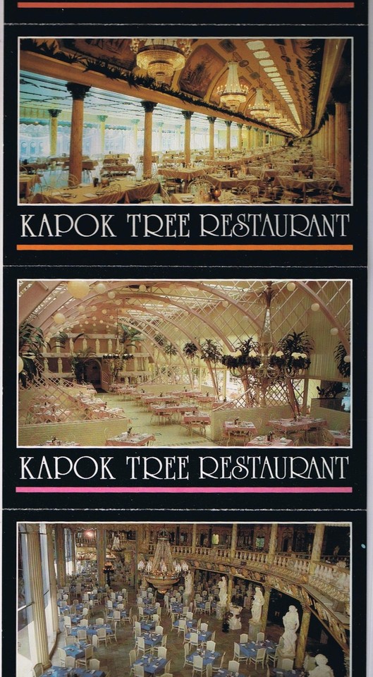 Postcard Booklet Kapok Tree Restaurant Clearwater Florida 6 Postcards ...