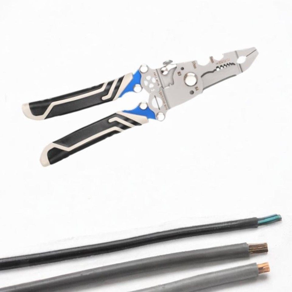 Foldable Wire Stripper Tool Wire Stripper Crimper Carbon Steel ...