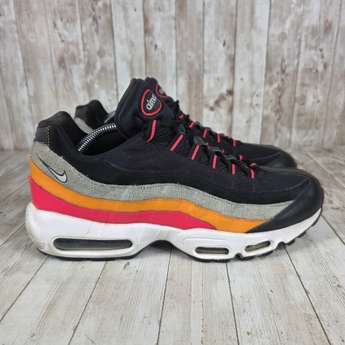 Nike Air Max 95 Almax Black Pink Orange Gray Mens Sneakers Shoes | eBay