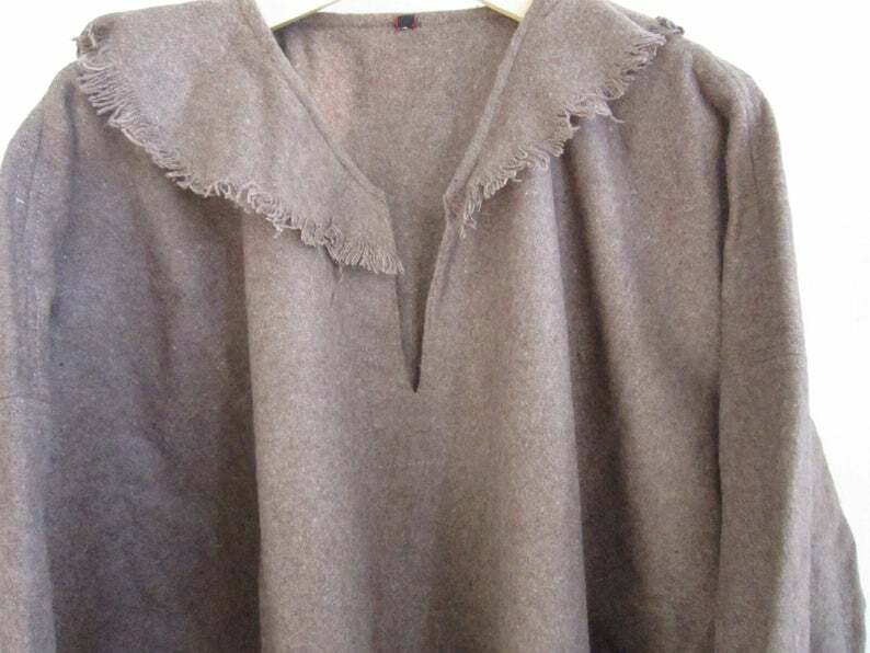 Wool Pullover Rifleman Frock Hunting Shirt Fur Trade Rendezvous ...