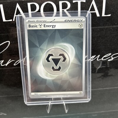 SVE016 Basic Metal Energy - Prismatic Evolutions - Holo -Pokemon TCG | eBay